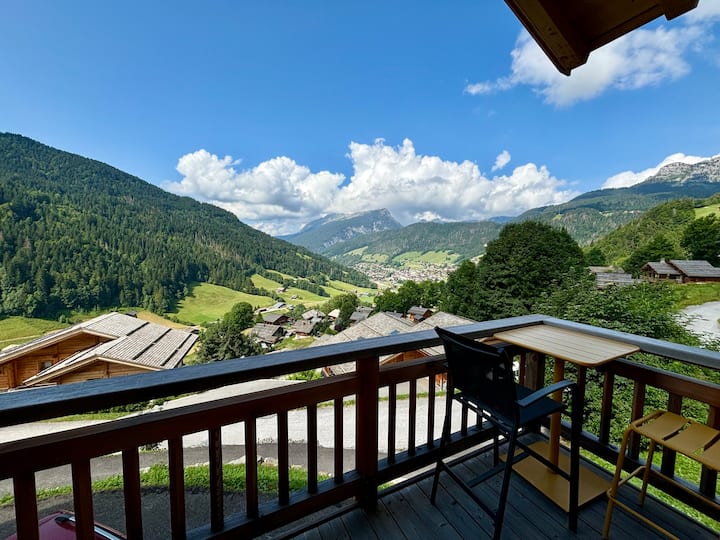 Chalet Luxueux Avec Vue Splendide Sur Les Aravis - Le Grand-Bornand