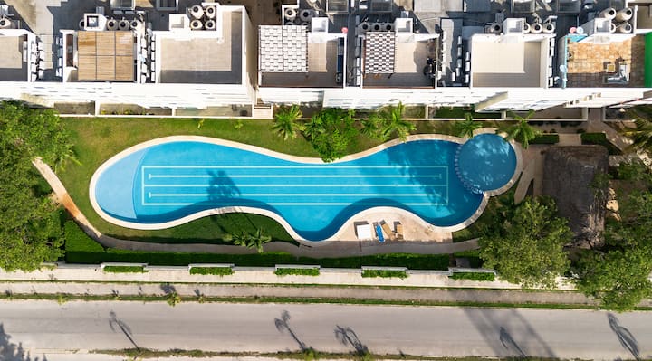 Cómoda Casa Familiar Con 4 Recamaras Y Bicicletas - Playa del Carmen