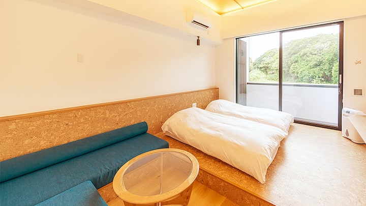 【Open In September 2024】twin Room With Bathroom 2f - 奄美市