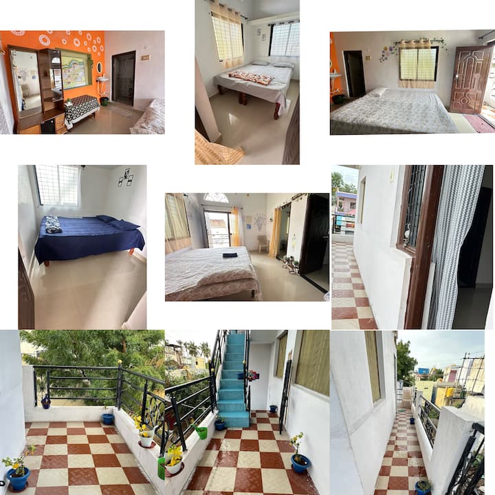 3 Rooms 2 Bedrooms And Livinghal - Hampi