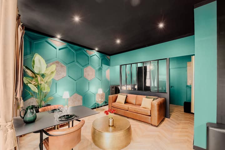 City-centre 1br | Parking, Netflix & Fast Wi-fi - Bordeaux