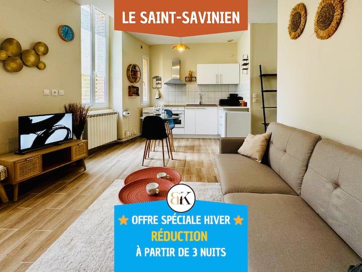 St-savinien/idéal Couple & Pros/centre Ville/patio - ibis Sens