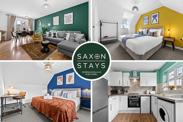 Large 6-bd House • 3 Parking Spaces • Close To M5 - Stroud, UK