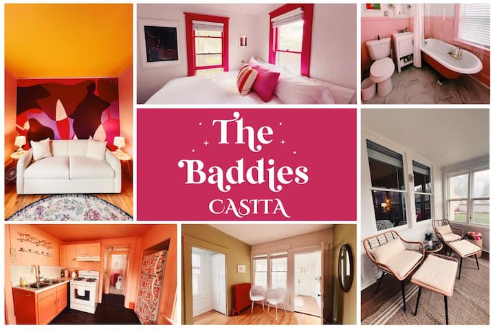 The Baddies Casita: Peaceful + 2 King Beds - Minneapolis