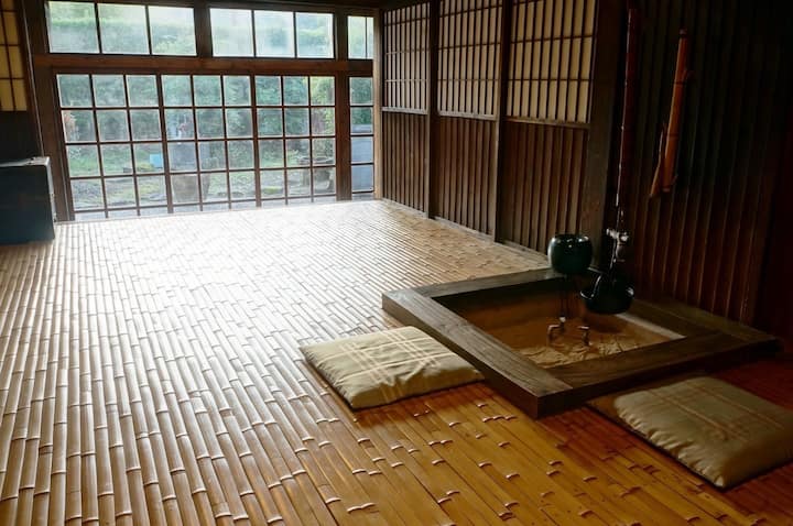 【いろりと】囲炉裏・かまど・五右衛門風呂・井戸がある一棟貸しの宿 - 枕崎市