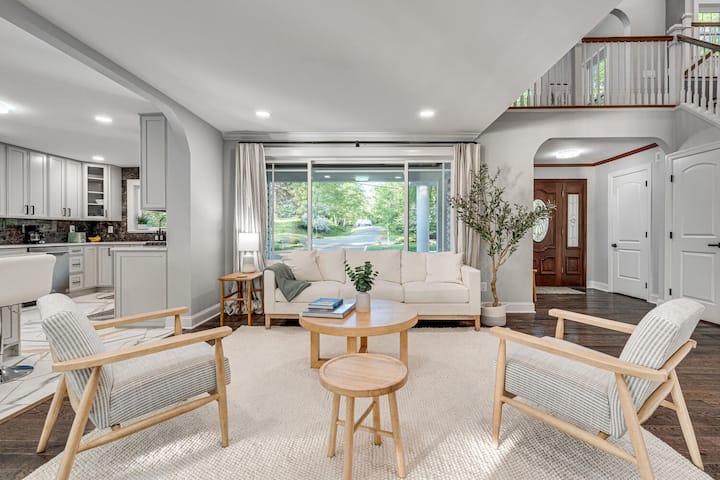 Dmv Luxury Lakeside Mansion & Retreat - 6br - 제르맨타운