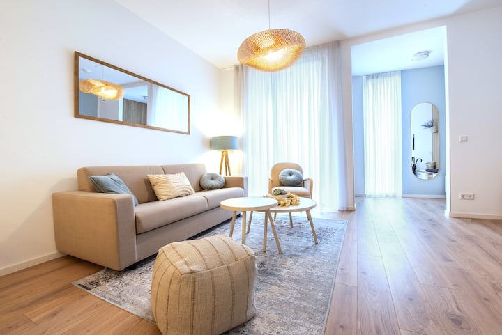 Design Apartments Blue - Terrace - Private Parking - Erfurt