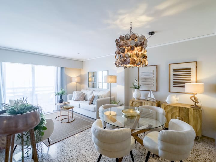 Apt. 3br/2ba, Ac, Wi-fi, Sea Views - Families Only - Xeraco