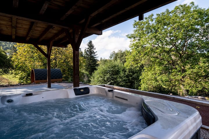 Chalet Lac - 8 Pers - Jacuzzi - Sauna - Pétanque - Gérardmer
