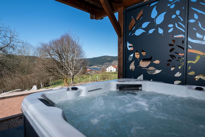 Chalet Lac - 8 Pers - Jacuzzi - Sauna - Pétanque - Vosges