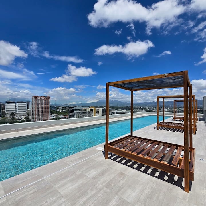 Apartment With Spectacular Views | Zone 10 - Guatemala