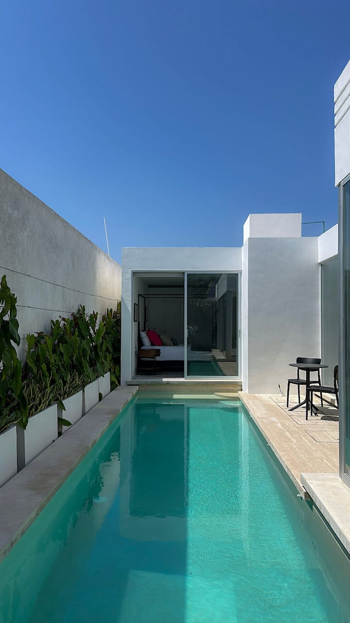 Casa Noble | Modern Design & Pool In La Ermita - Mérida