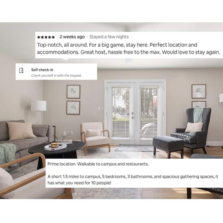 New Shamrock Hill Townhome | Walk To Notre Dame - Notre Dame