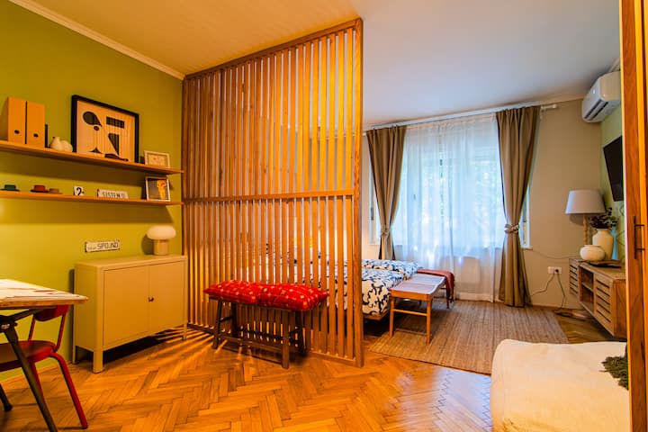 Flex Selfcheckins 94/ Studio Apartment / Wifi - Zagreb