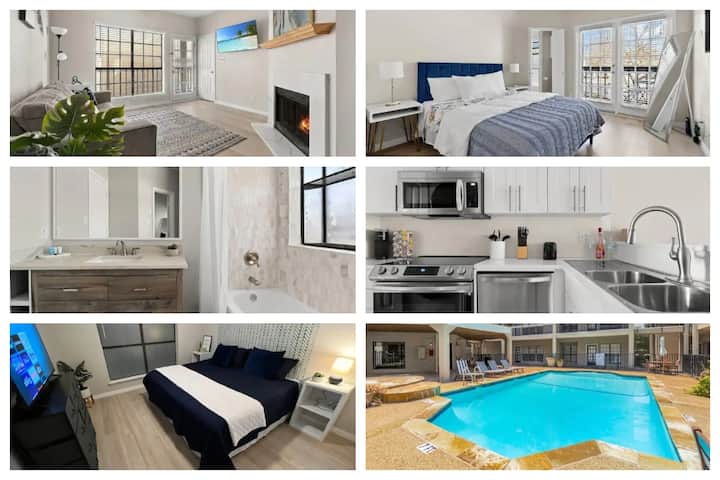Love Field Retreat • 2br Condo W/ Pool & Balcony - Dallas, TX
