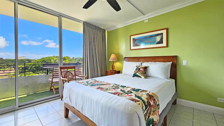 Wg 511 - Ocean View Queen Studio W/balcony - Honolulu