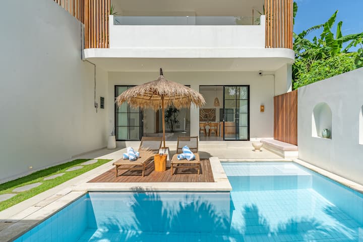 Villa Tropicale Top Tendance 2 Chambres à Canggu! - Australie