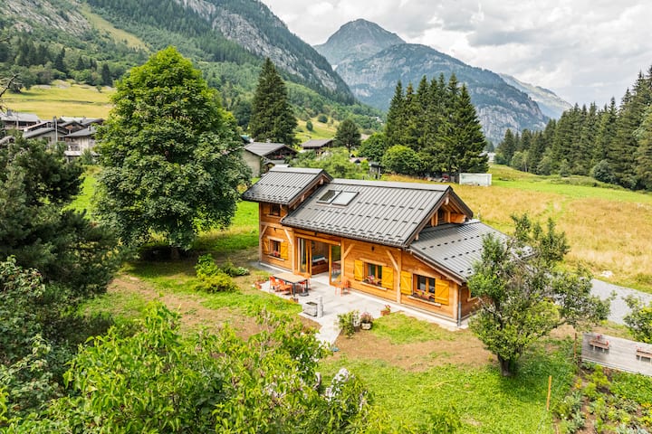 Nouveau. Chalet Des Plans. Vue !  Pied Des Pistes. - Vallorcine