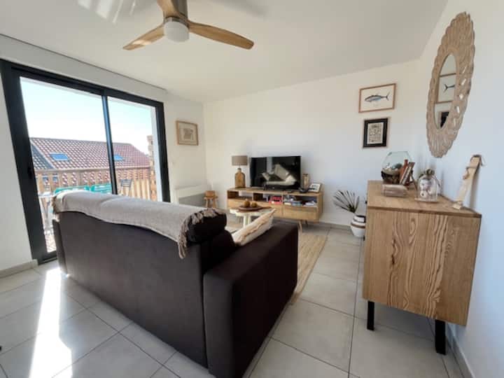La Cabane Hegoa 4*~appart 150 M Ocean Cosy Neuf - Mimizan
