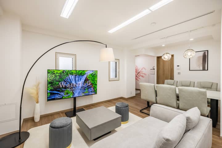 【渋谷駅電車1分】恵比寿駅徒歩2分/85㎡/最大6名/東京・新宿・上野・銀座・池袋・築地直通 - 시부야구