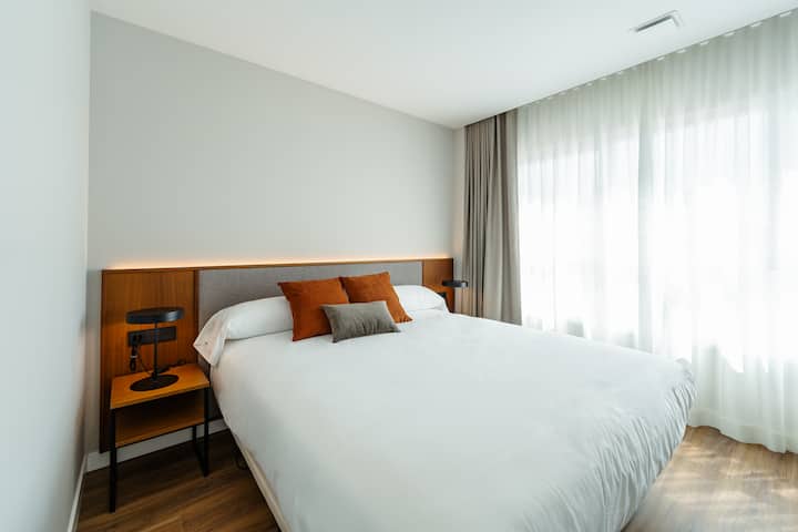 Apartamento Cama De Matrimonio 2h Living - León