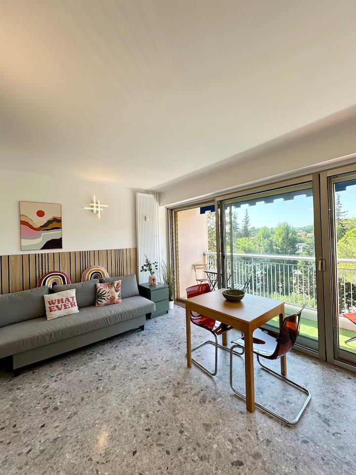 Studio Cosy Avec Piscine - Cannes Marina - Mandelieu-La Napoule