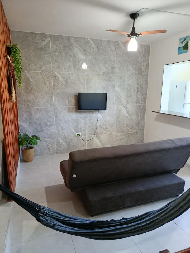 Apartamento No Centro, Lugar Super Tranquilo. - Ubatuba