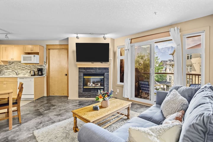 Peaceful 2br For 8 W/ Balcony, Bbq & Gym! - Canmore