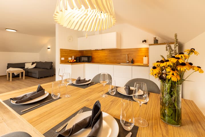 Apartmaji Klavdija » Tjaž | Balcony & Free Parking - Ljubljana