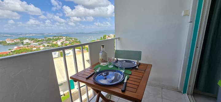 Studio Cosy Vue Mer Et éQuipé - Les Anses-d'Arlet