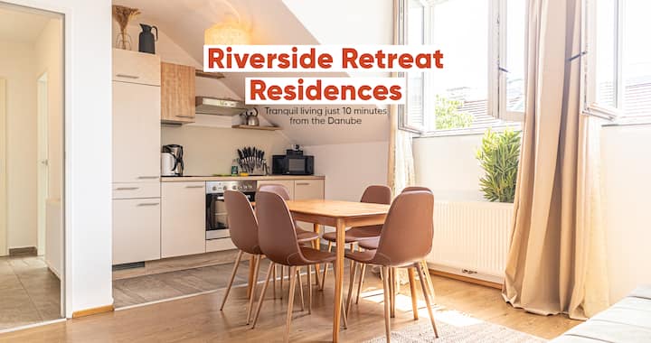 Amazing 2br+1lr Apt. Modern Design @ Donaustadt - Viyana