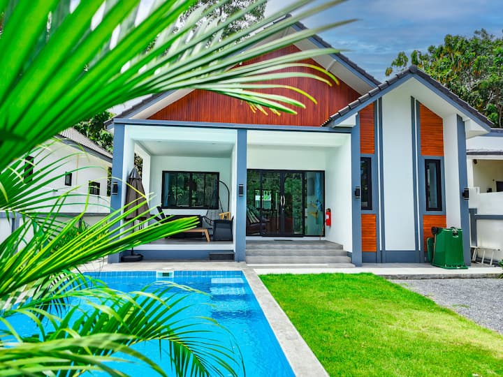 Blue House W Pool 3 Min To Beach - Ko Samui