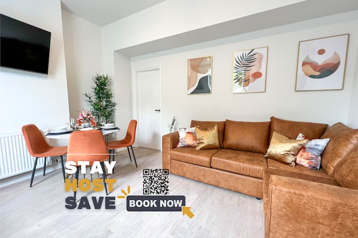Hanover Apts | Large Stylish 1 Bed Apt & Sofa Bed - Sheffield, UK
