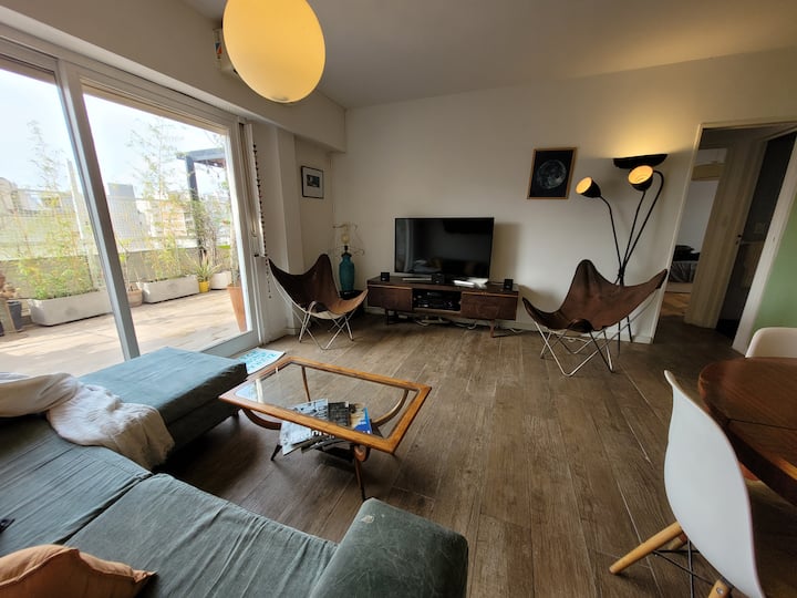 Dpto Ideal Para 4 Personas + Terraza + Lavarropas - Buenos Aires