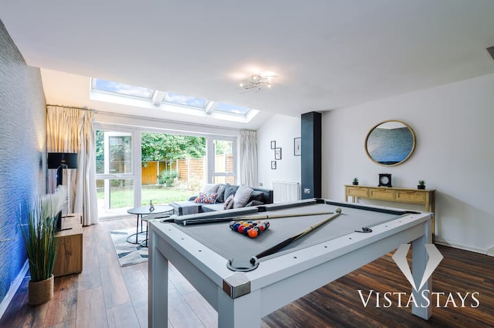 Modern 3 Bedroom | Free Parking & Pool Table - 曼徹斯特