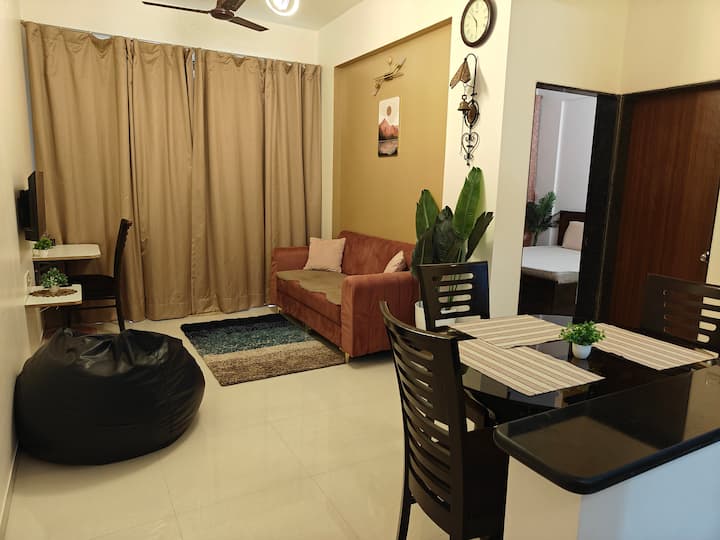 Queen's Casa 4 - 1bhk Apartment - Alibag