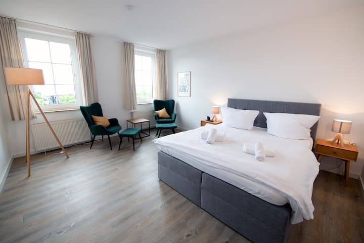 Apartment Seeblick | 1. Reihe Zum Wasser - Barth