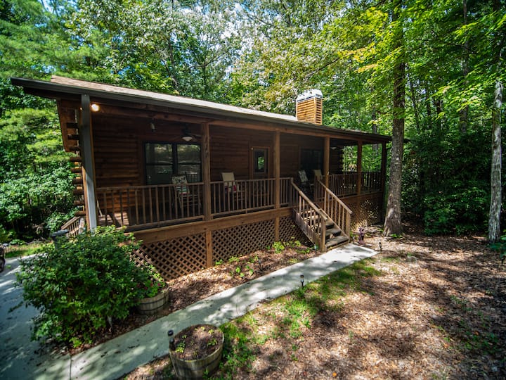 Cozy Log Cabin Retreat At Lake Jocassee - Keowee Toxaway State Park, Sunset