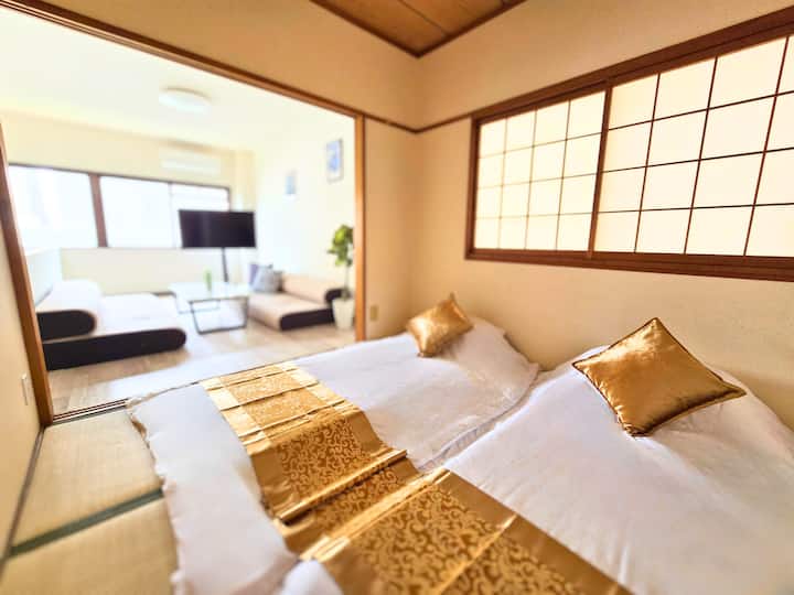 Entire House Max 14! 2m Sta 110㎡ 4br Shinsaibashi - Osaka