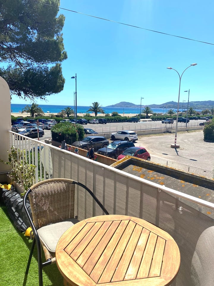 Super Studio De La Plage Vue Mer - Argelès-sur-Mer
