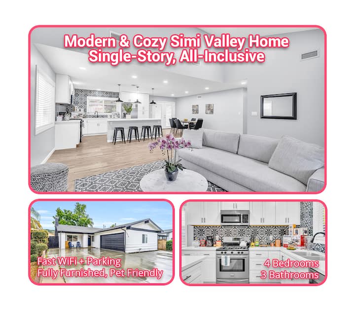 Sunny Simi Valley Family Home Minutes Thousandoaks - Simi Valley, CA
