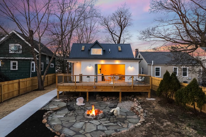 Sunny 4br W/fire Pit, Bbq, 30+ Day Stays, Near Osu - Columbus, OH