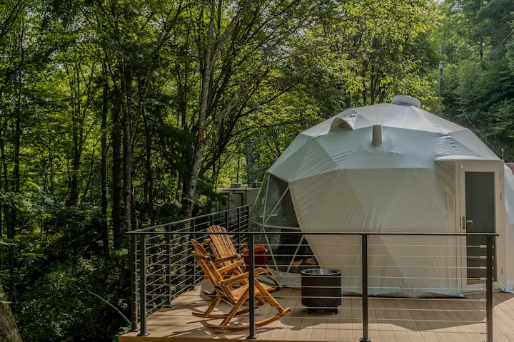 Dome2 Glamping, Us 129 Near The Tail Of The Dragon - Robbinsville, NC