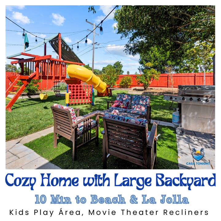 Cozy Home Large Backyard: 10 Min To Beach&la Jolla - San Diego, CA