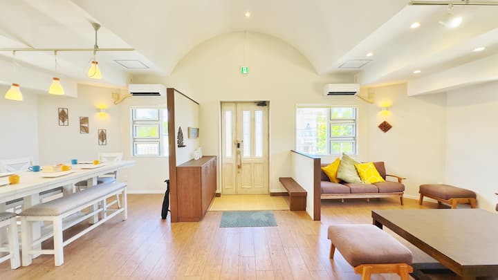 Hale Luana ｜南国プライベートVilla｜最新設備と癒しの空間｜庭でbbq｜ビーチ近く - Nago