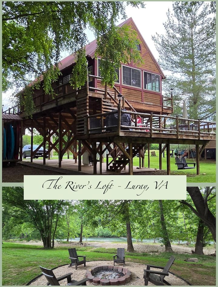 Log Cabin|private River Access|pets Free|starlink - Luray, VA