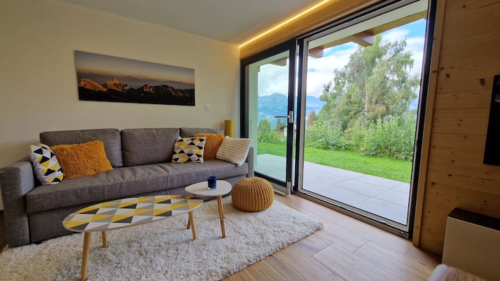 Ski, Calme, Montagne Et Ambiance Chalet - Vercorin