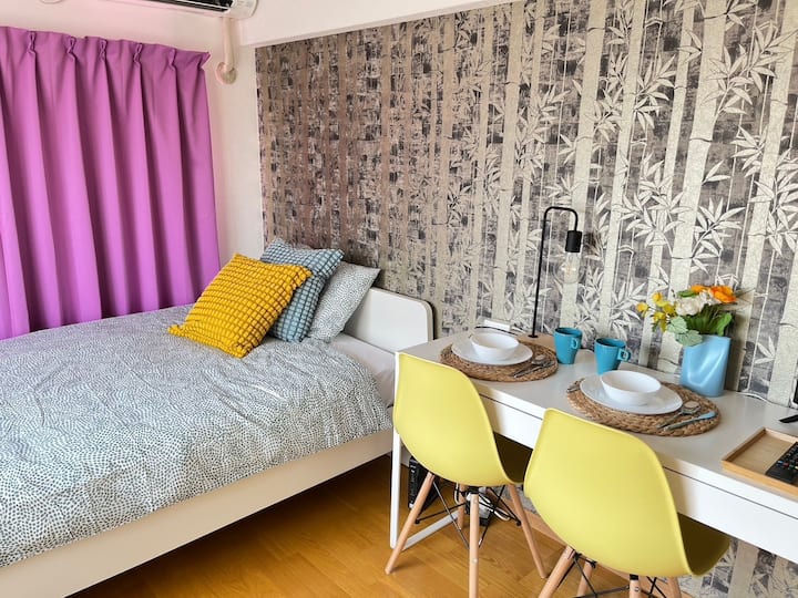 長期連泊30％引　駐車場無料　Sakura Rooms 303　繁華街徒歩9分　ショッピング等最適 - 熊本市