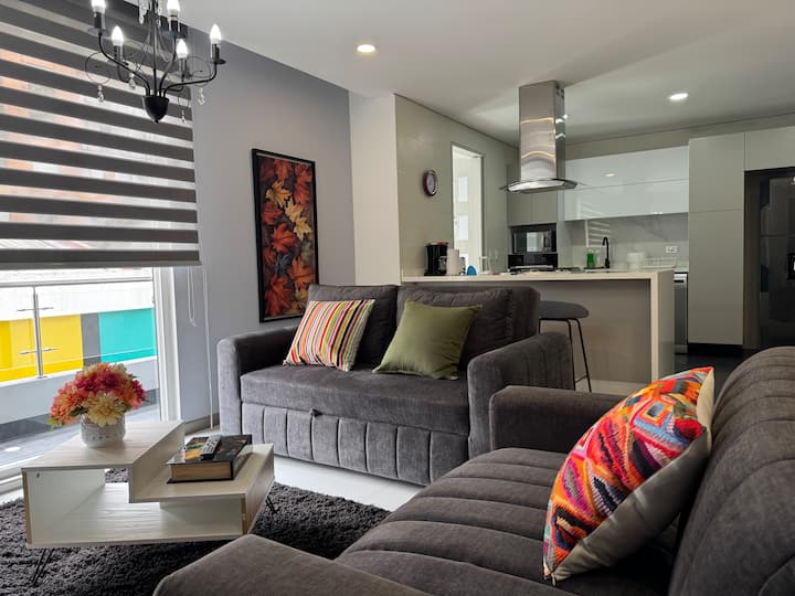 Clinics Sta. Barbara ·New Apt· Fast Wifi · 10% Off - Bogotá