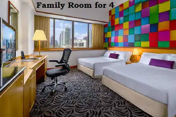 Riverside Hotel Singapore Family Room 2 Queen - Newton